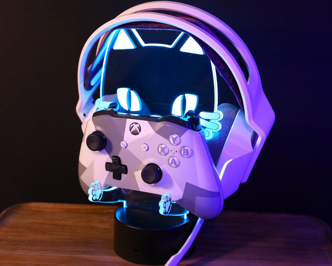 Cat Controller Stand | Light up | Xbox Series X/S Playstation 4/5 ...