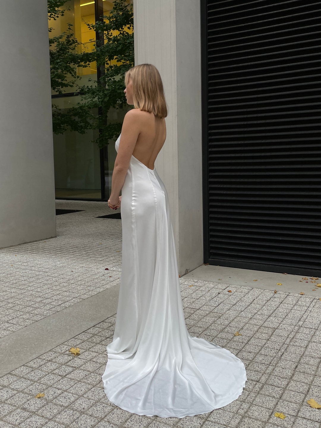 Simple Wedding Dress Evening Gown Dress Dress for Reception Dress ...