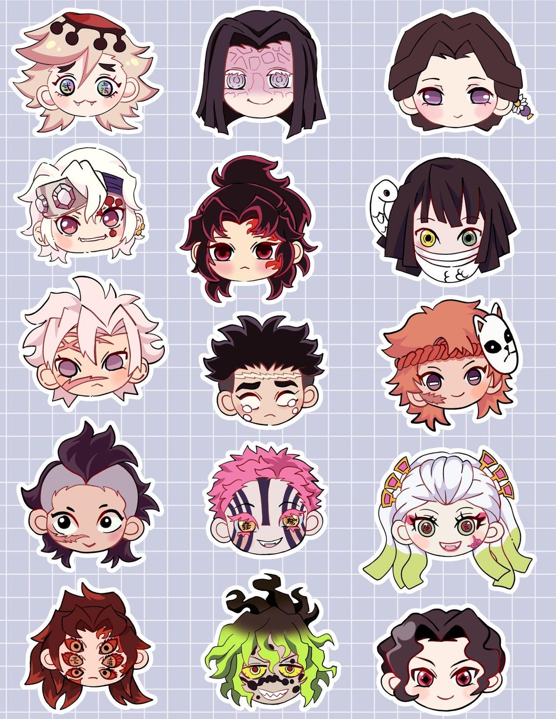 Anime Digital Stickers Pack, Anime Clipart Bundle, Anime Goodnotes ...