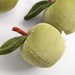 Apple Creative Toy Fruit Toy Organic Cotton Soft Toy Fruit Rattle ...