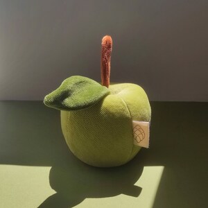 Apple Creative Toy | Fruit Toy | Organic Cotton Soft Toy | Fruit Rattle ...