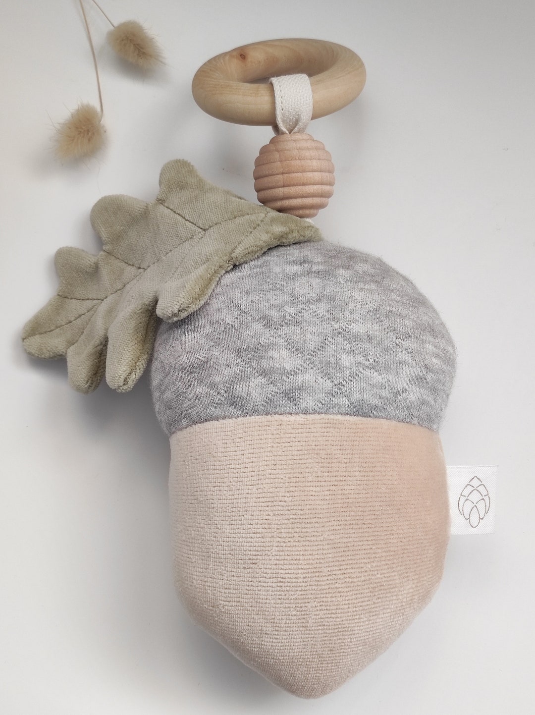 Acorn Toy acorn Neutral Colour Toyorganic Cotton Soft Toy - Etsy