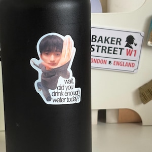 Seventeen DK Hydration Sticker | Drink Water Sticker Kpop Meme Funny ...