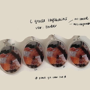 Byeon Woo Seok ‘my Love’ Keychain | Lovely Runner Fan Made Merch Items ...