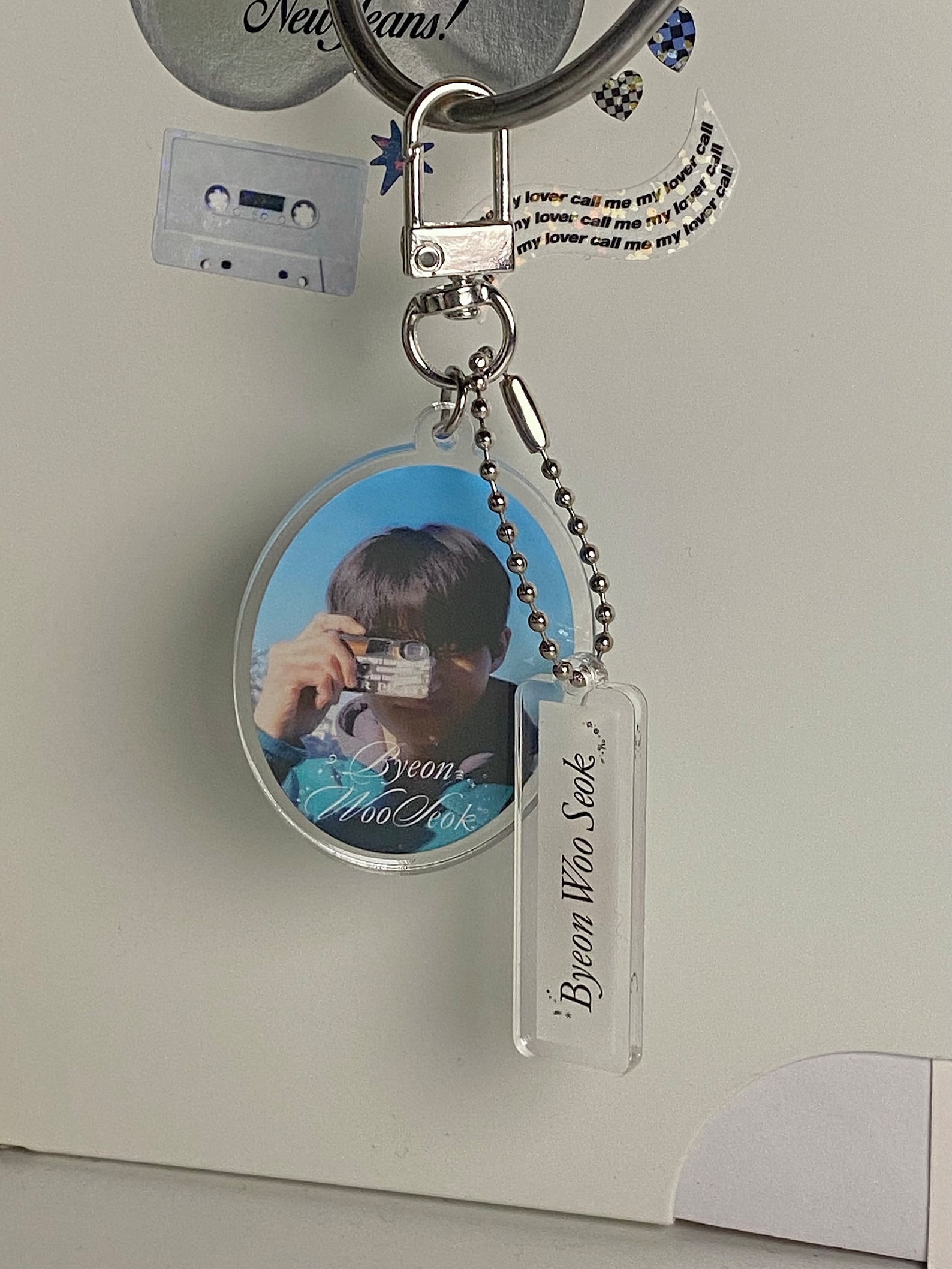 Byeon Woo Seok Keychain | Ryu Sunjae Fan Made Merch - Etsy