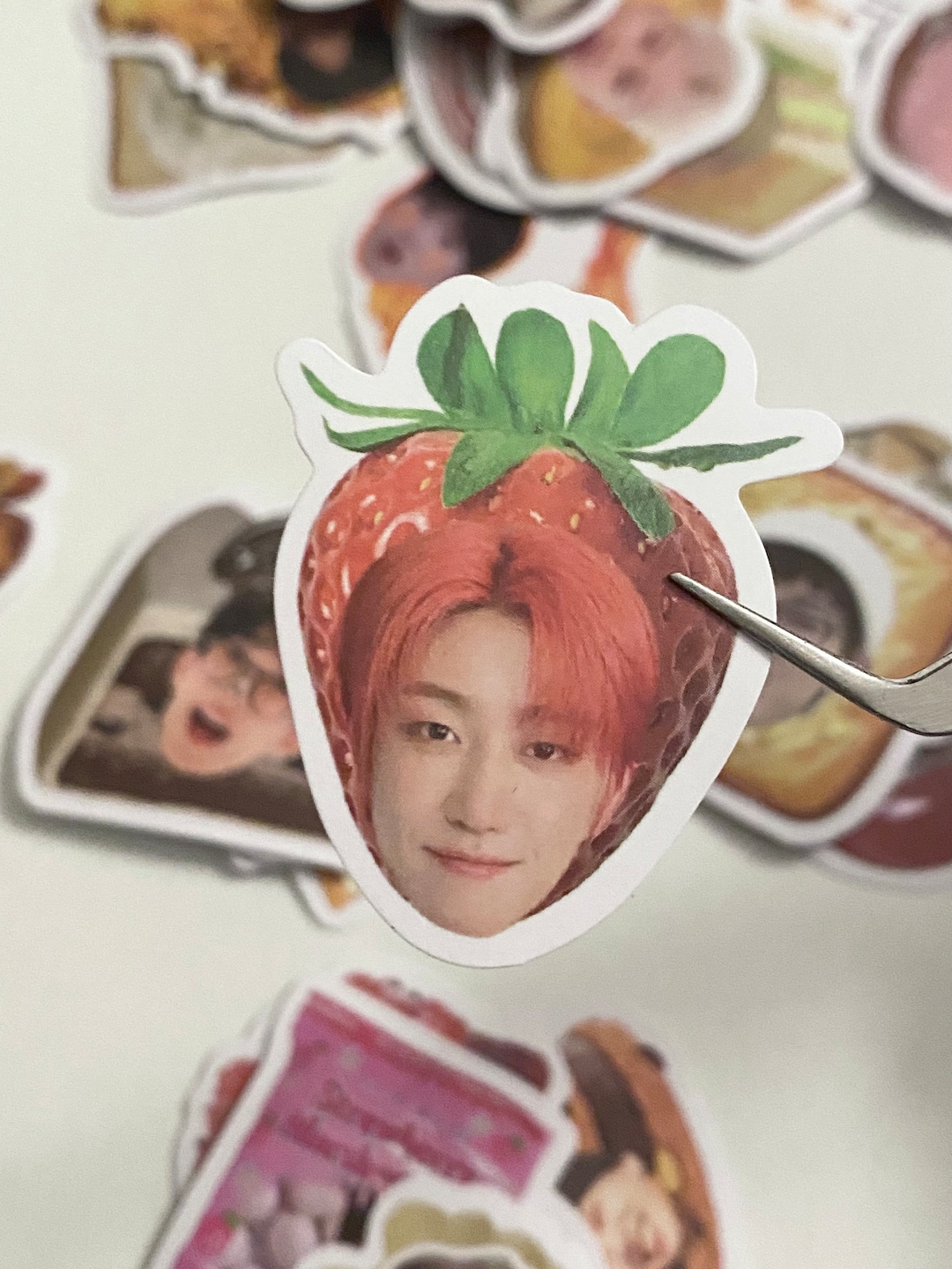 SEVENTEEN Food Meme Sticker Funny K-pop Sticker Seventeen Stickers ...