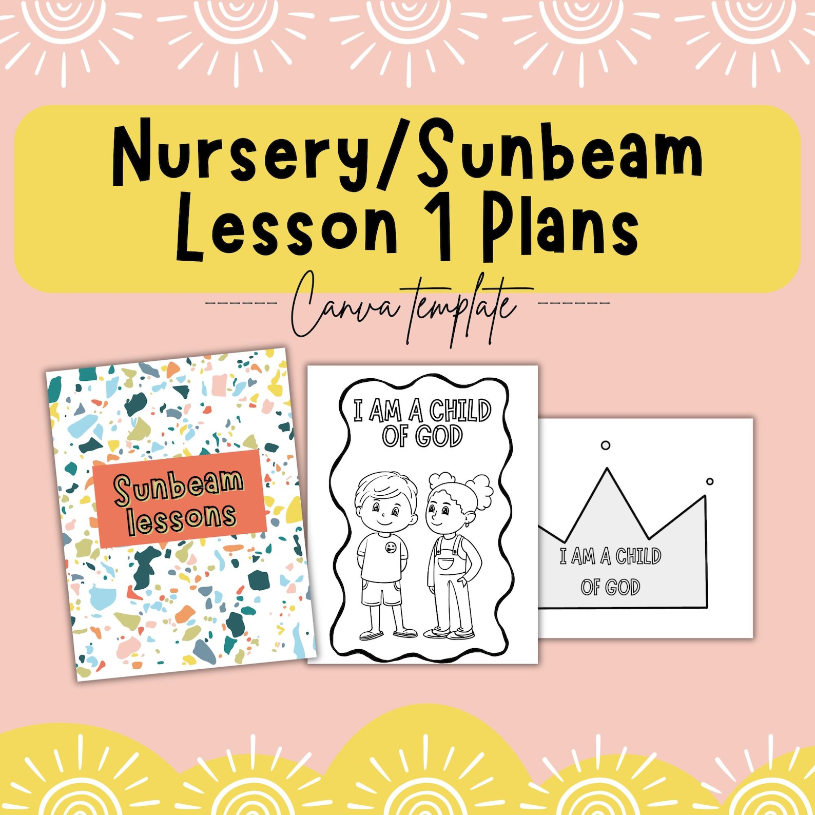 LDS Nursery Lesson Plans for Primary Teachers - Etsy