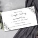 Temple Sealing Wedding Card Insert, Personalized Editable Template - Etsy