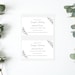 Temple Sealing Wedding Card Insert, Personalized Editable Template - Etsy