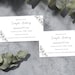 Temple Sealing Wedding Card Insert, Personalized Editable Template - Etsy