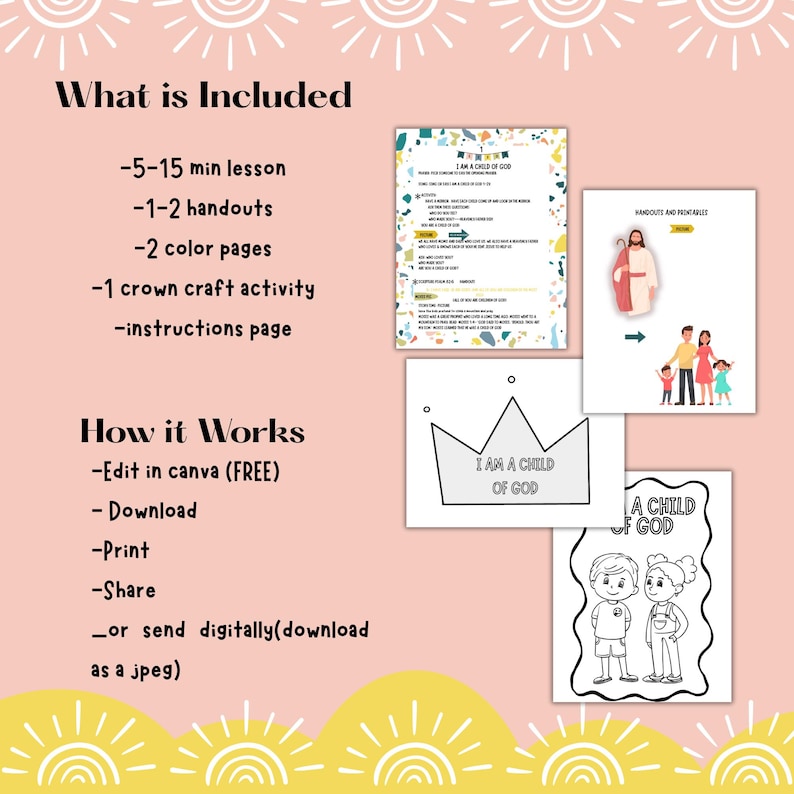LDS Nursery Lesson Plans for Primary Teachers - Etsy