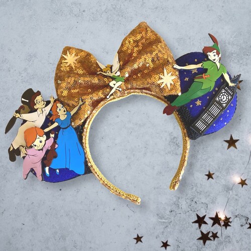 Peter Pan Ears Peter Pan Mickey Ears Peter Pan Disney Ears - Etsy