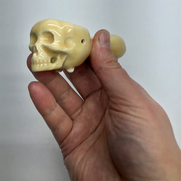 Skull Pipe - Etsy