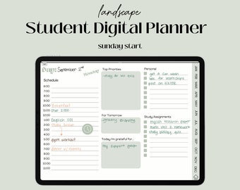Minimal Academic Planner - Etsy