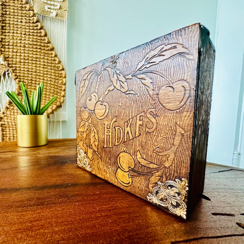 Pyrography Box - Etsy