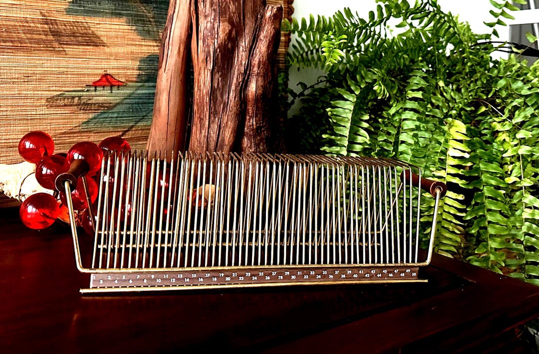 Vintage | MCM | Wire | Record Holder | Mid-century Modern | Sleek ...