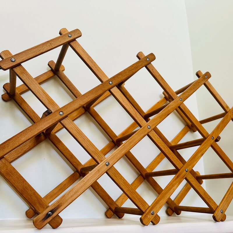 Antique Wine Rack - Etsy