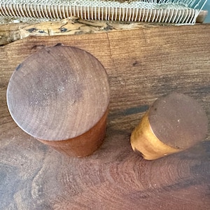 Antique | Treenware | Treen | Turned Wood | Containers | Cylinders ...