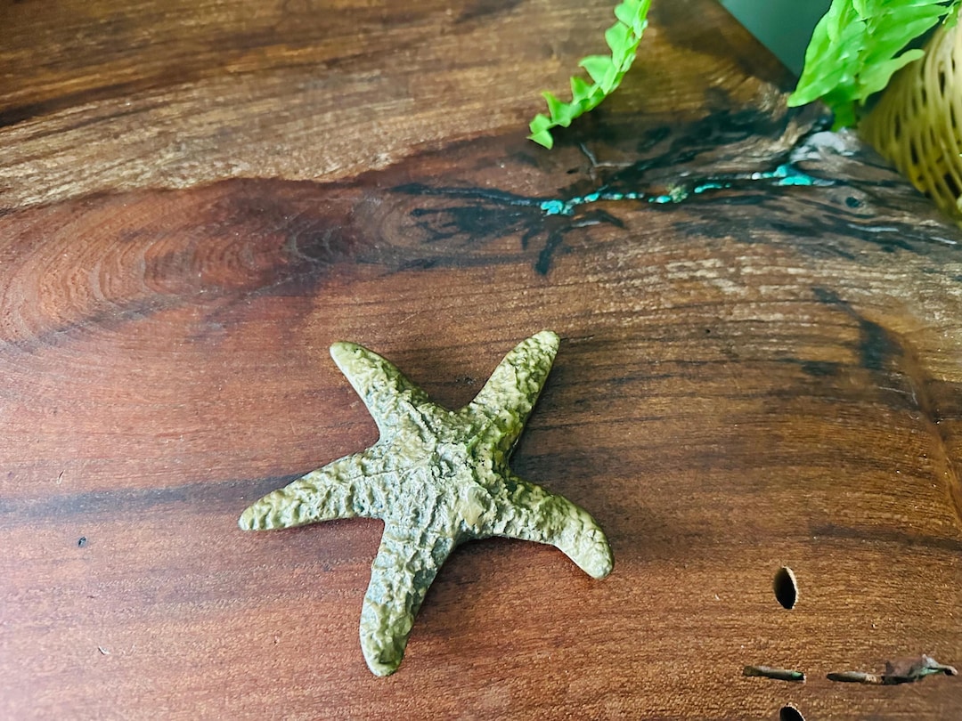 Vintage | Brass | Starfish | Figurine | Paperweight | Coastal | Beach ...