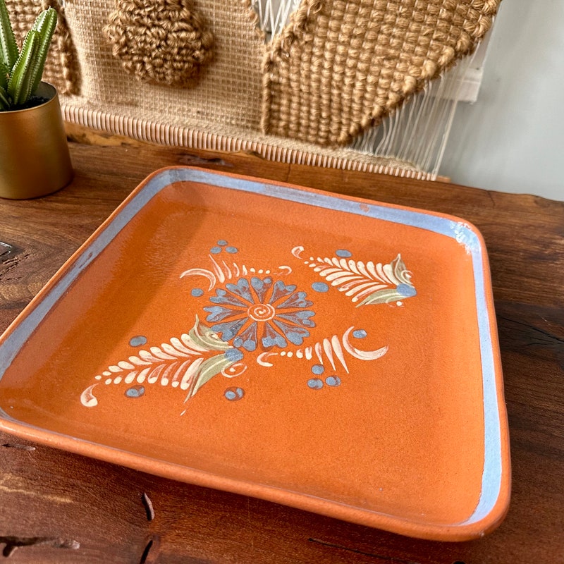 Handmade Pottery Tray - Etsy