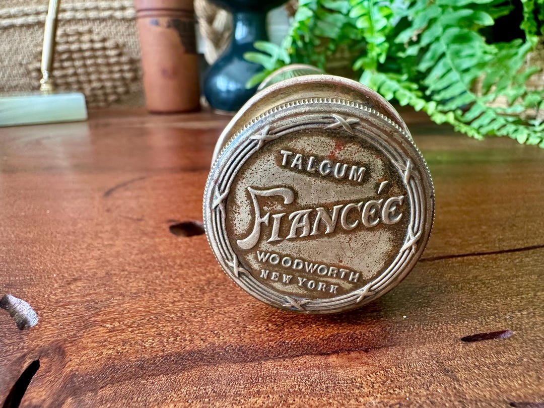 Antique | Brass | Fiancée Talcum Powder | Dispenser | 1920’s ...