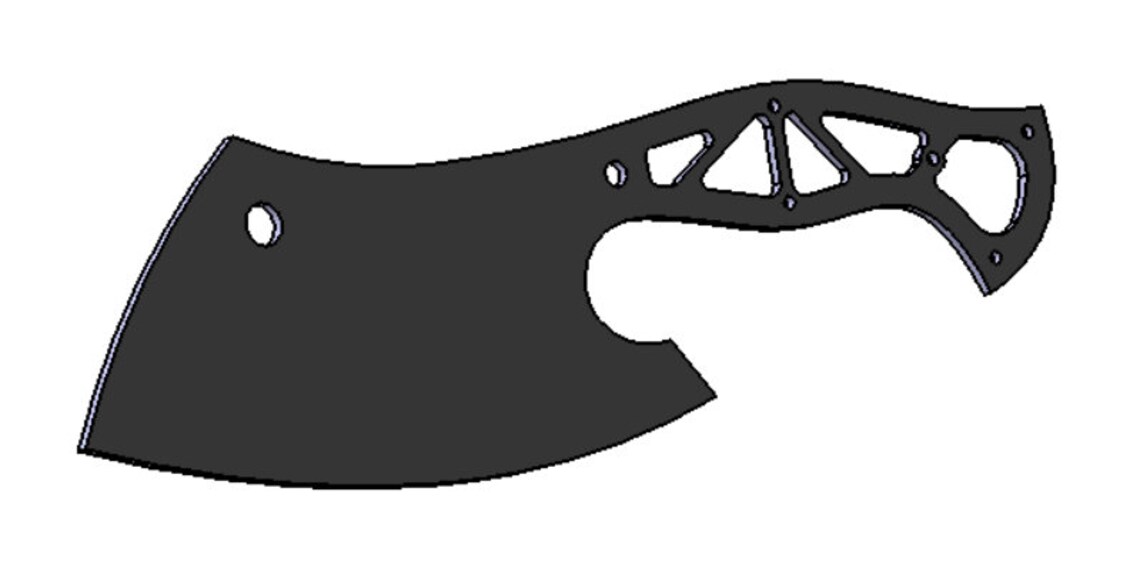 Professional 2D Design Files dxf, SVG, PDF, DWG for Knifemakers ...