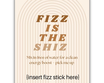 Fizz Sample Card - Etsy