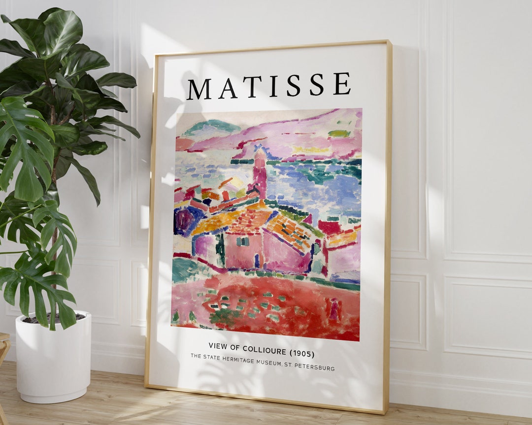 Gallery Wall Art, Henri Matisse Poster, Exhibition Wall Art, Matisse ...