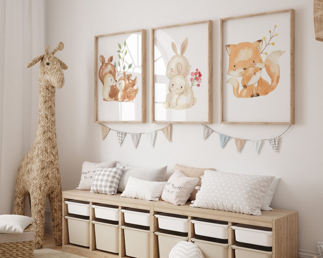 Poster Set of 3 Children's Room, Poster for the Baby Room, Gift for ...