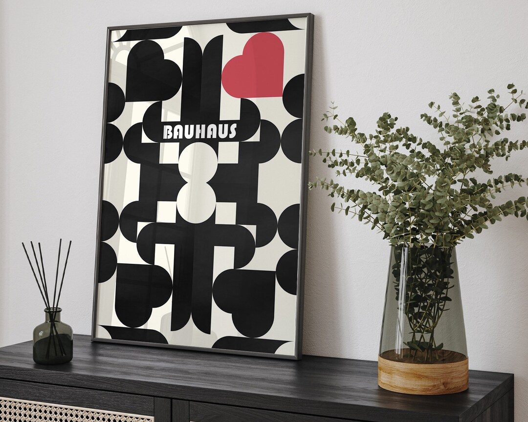 Bauhaus Poster Bauhaus Exhibition Poster by Martin Geller Poster ...