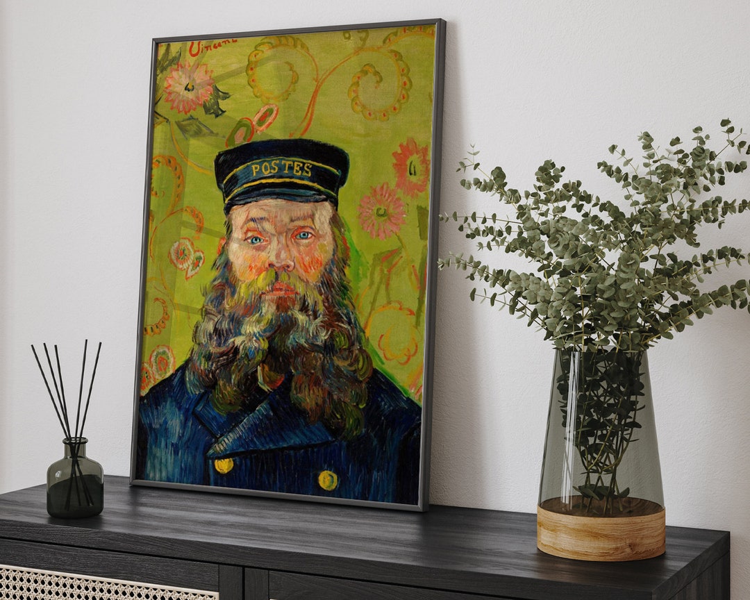 Poster Vincent Van Gogh the Postman Roulin, Artwork, Gift, Vintage Wall ...