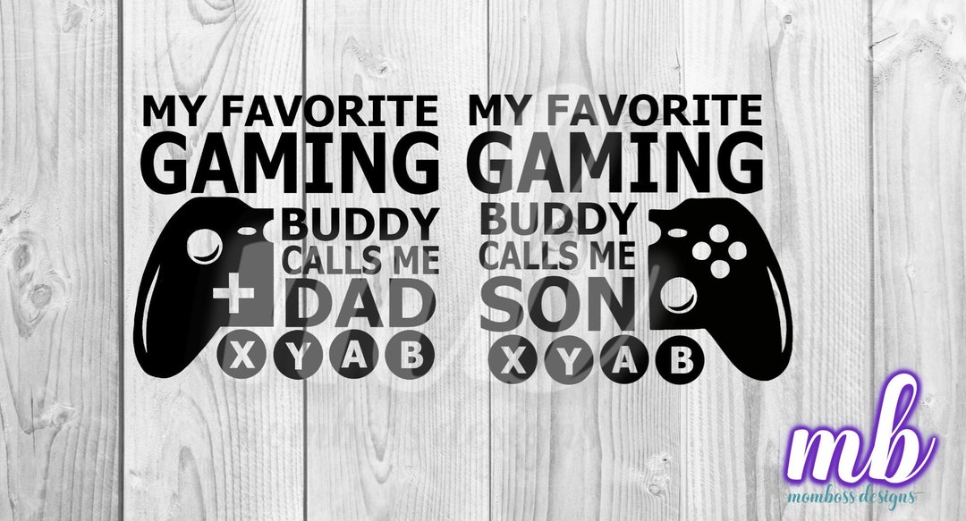 Gaming Buddy - PNG - SVG - Etsy