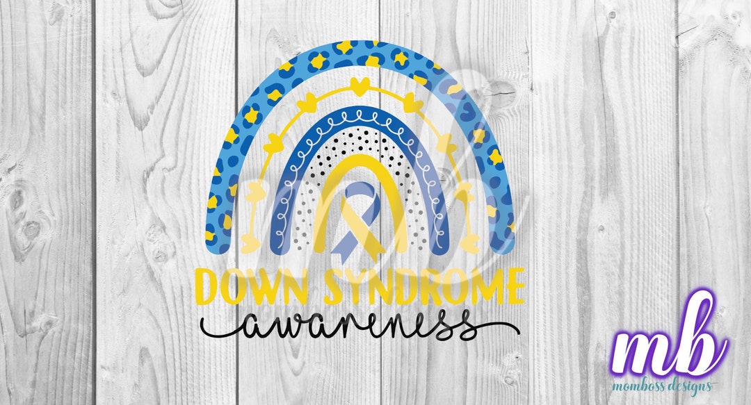 Down Syndrome Rainbow - PNG - SVG - Etsy