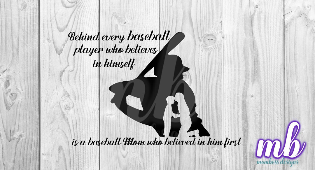 Baseball Mom Quote - PNG - SVG - DIGITAL - Etsy