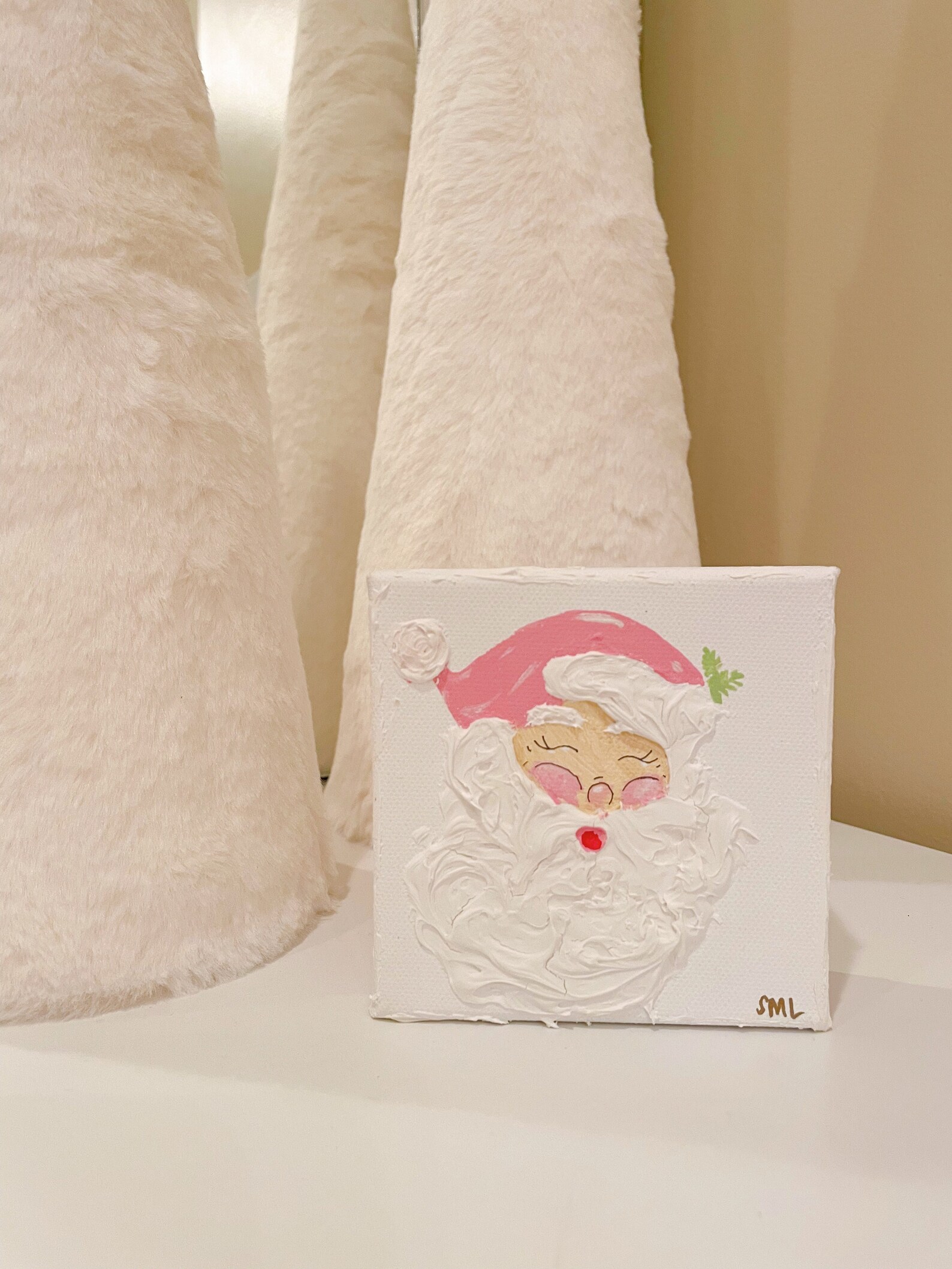 Santa Claus Canvas - Etsy
