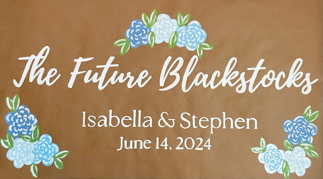 Custom Brown Paper Banner - Etsy