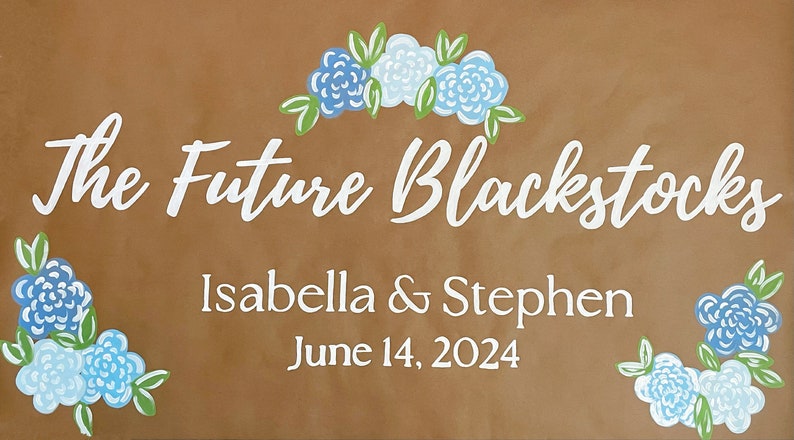 Custom Brown Paper Banner - Etsy