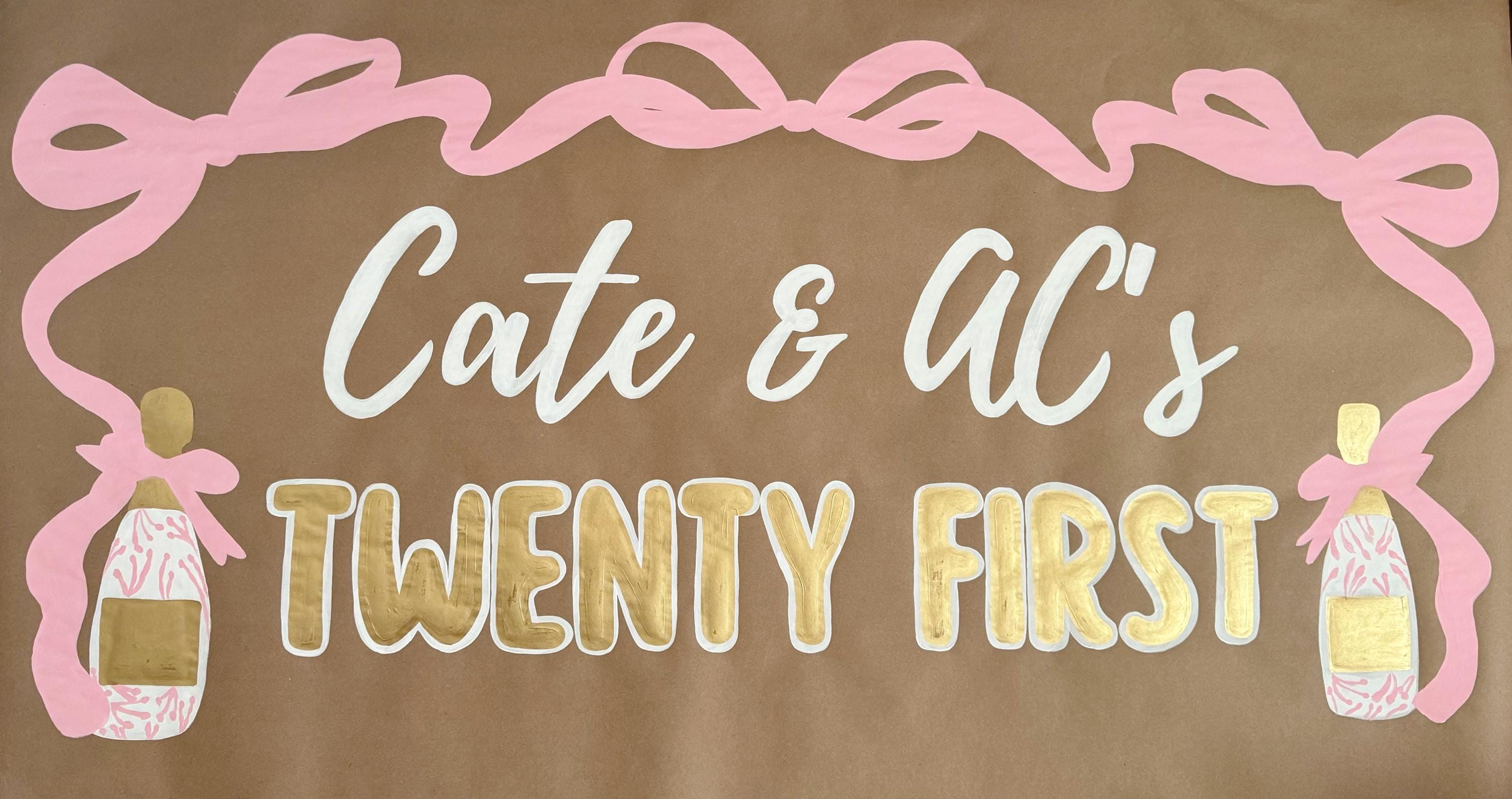 Custom Brown Paper Banner - Etsy