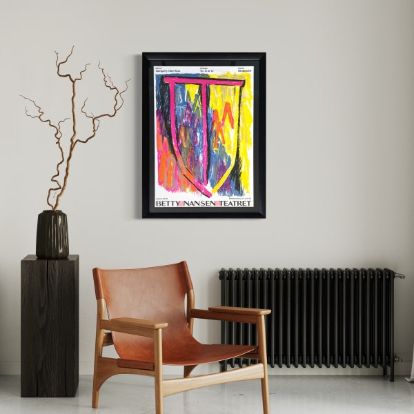 Denmark Vintage Poster - Etsy