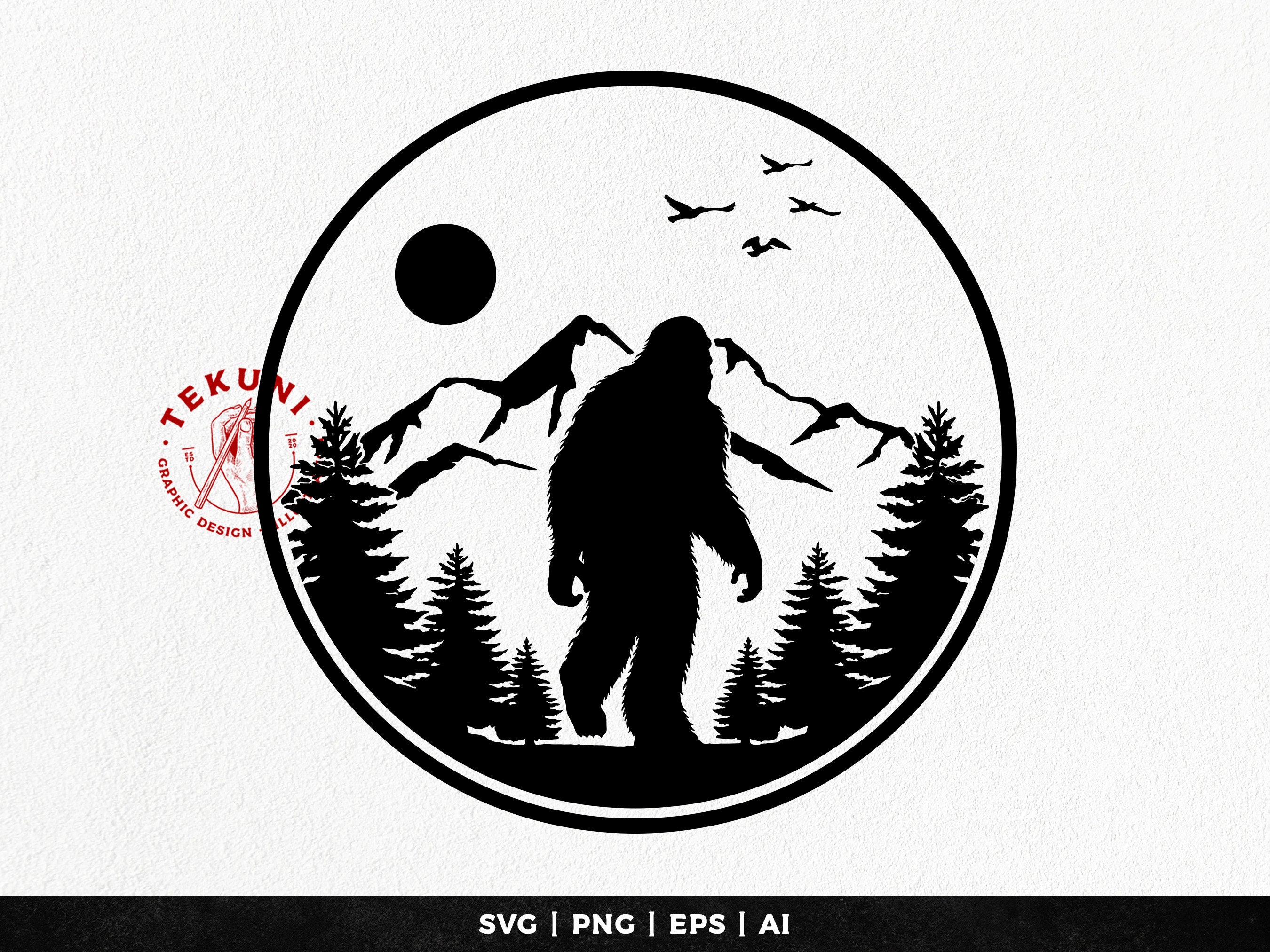 Big Foot Svg Cut Files for Cricut Instant Download - Etsy