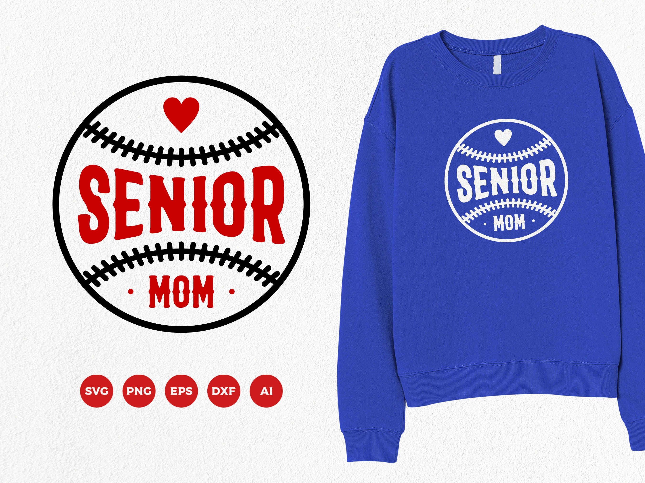 Senior Mom Svg, Baseball Svg Instant Download - Etsy