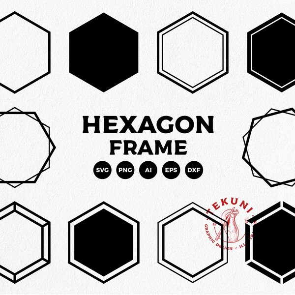 Hexagon Stencil - Etsy