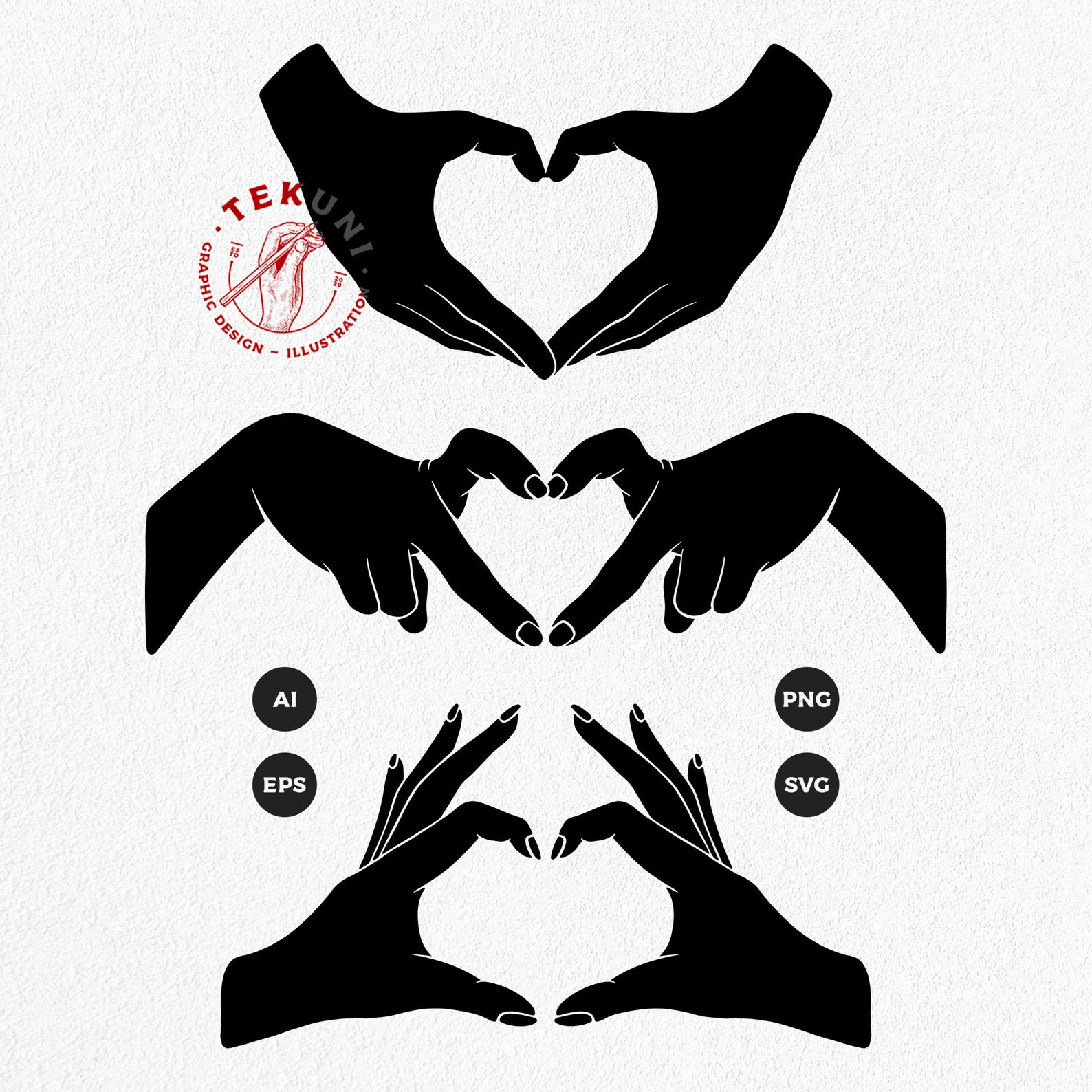 Heart Hands Svg, I Love You Svg Instant Download - Etsy