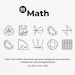 Math Icon Pack - Instant Download - Etsy