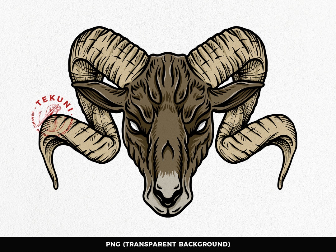 Ram Head PNG, Sheep Head PNG, Goat PNG, Instant Download - Etsy