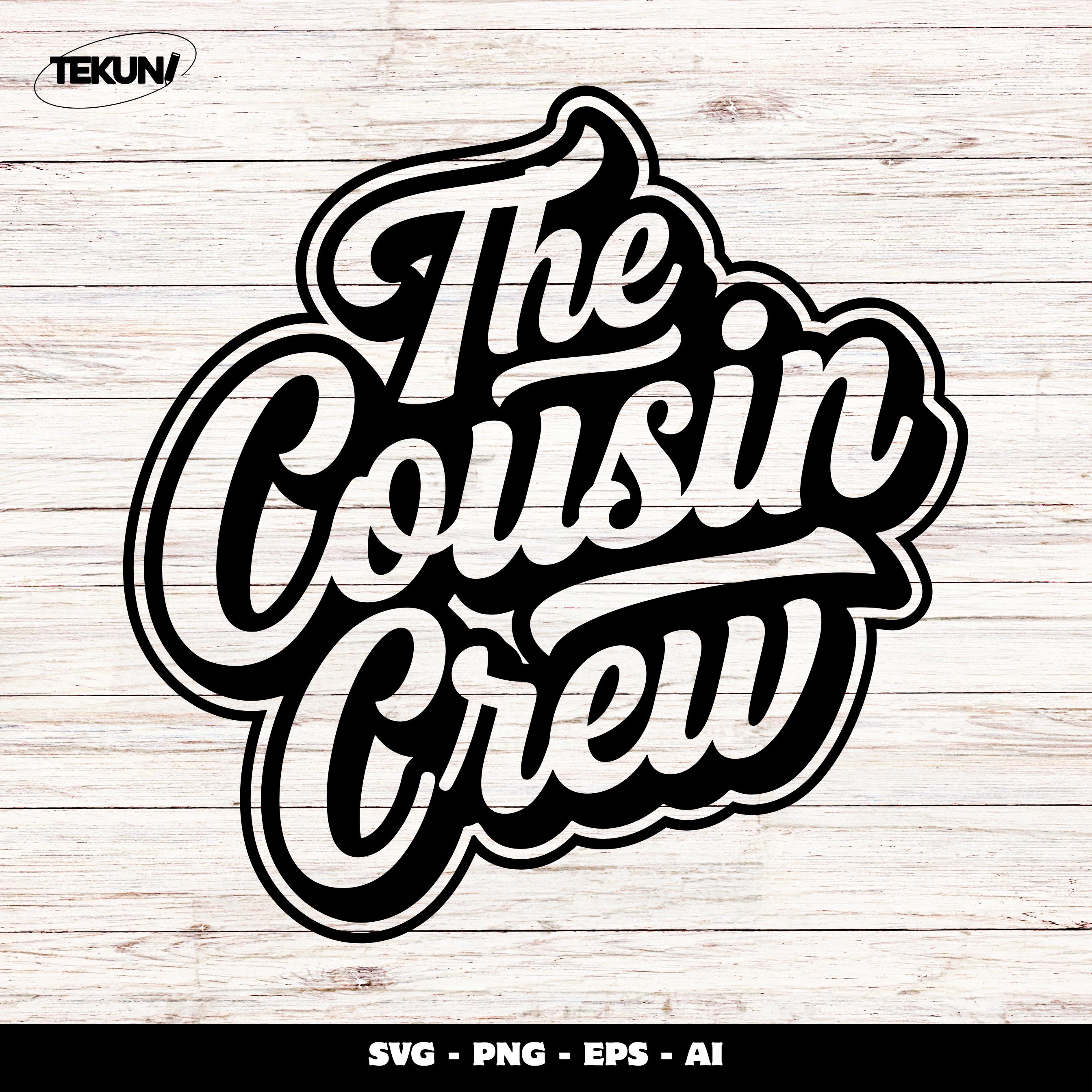 Cousin Crew SVG: Family Reunion Shirt Design (digital Download - Etsy
