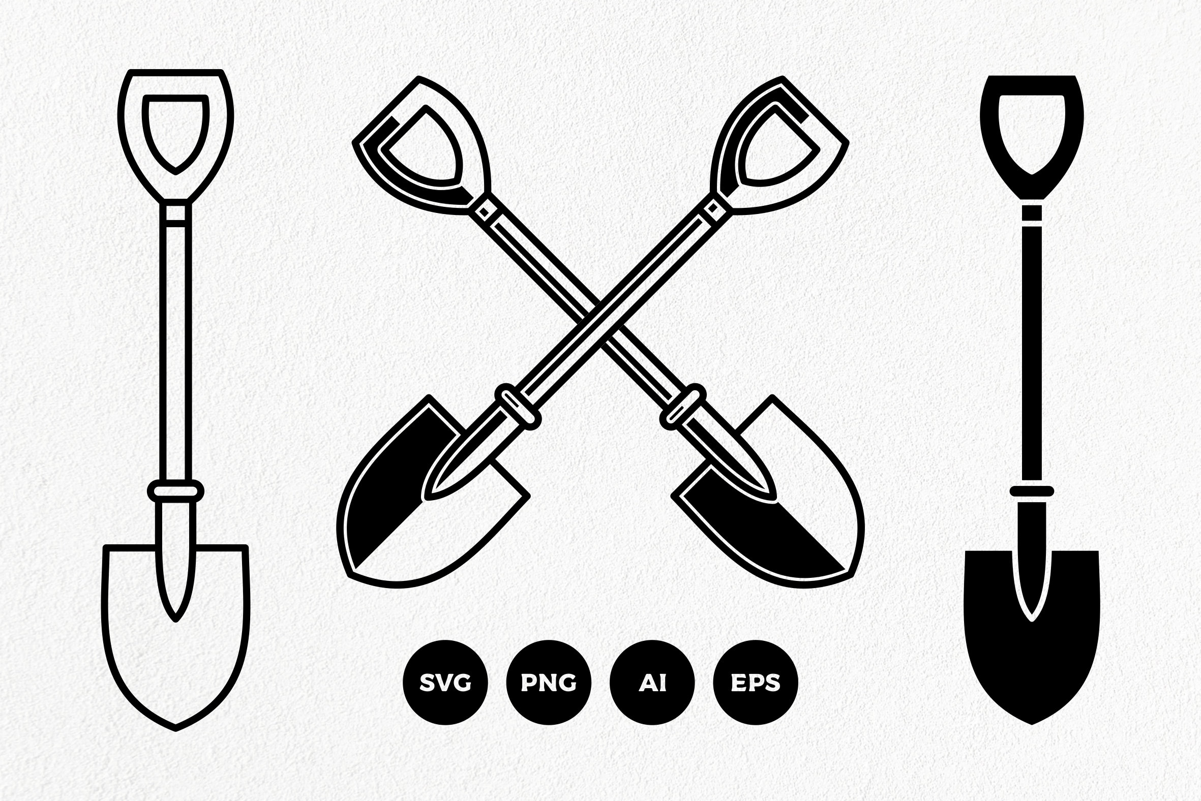 Shovel Svg Bundle, Gardening Svg, Cross Shovels Svg Instant Download - Etsy