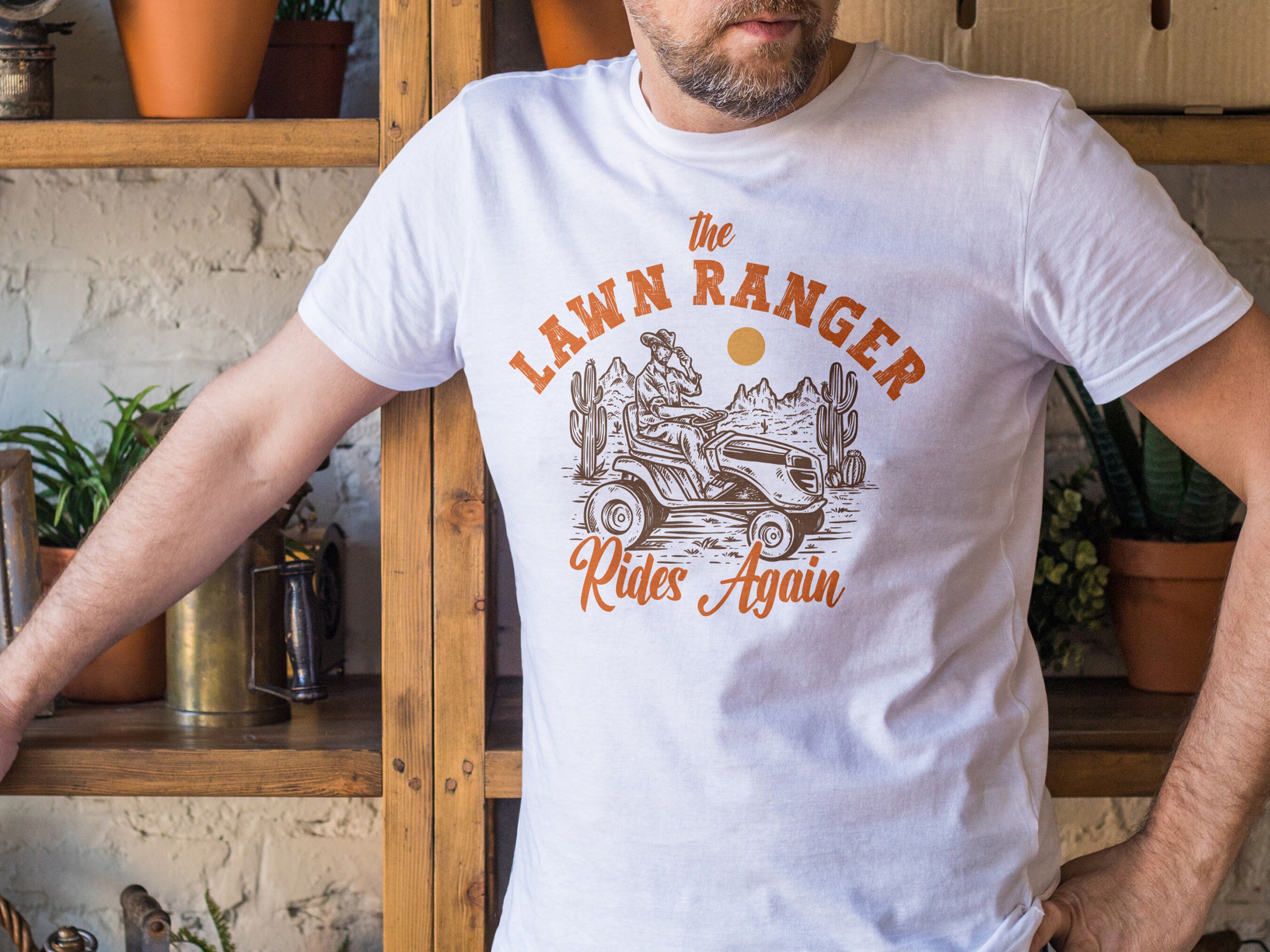 The Lawn Ranger Rides Again Png, Vintage, Retro, Png File for ...