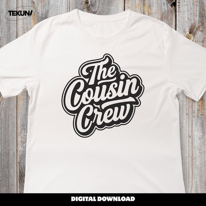Cousin Crew SVG: Family Reunion Shirt Design (digital Download - Etsy