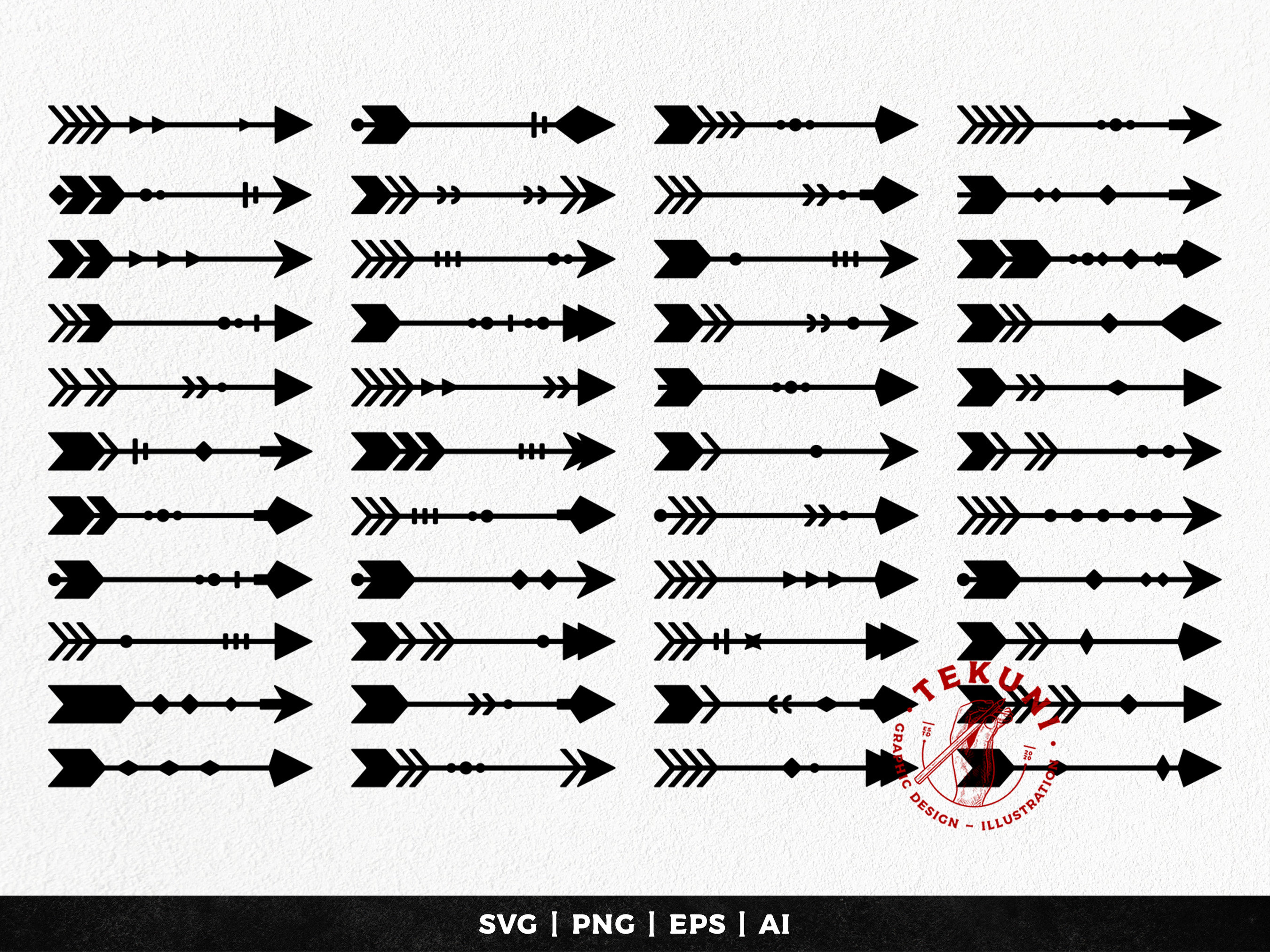 Arrow Svg Bundle, Arrows Svg Files for Cricut - Instant Download - Etsy